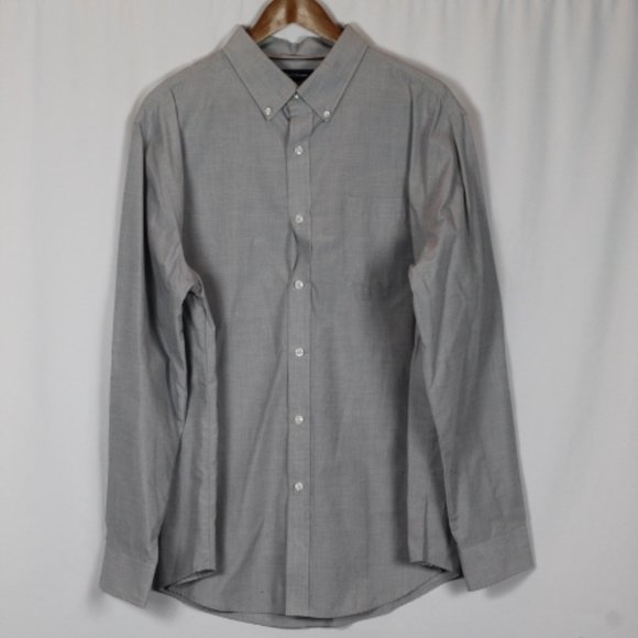 croft & barrow | Shirts | Croft Barrow Light Gray Mens Long Sleeve ...